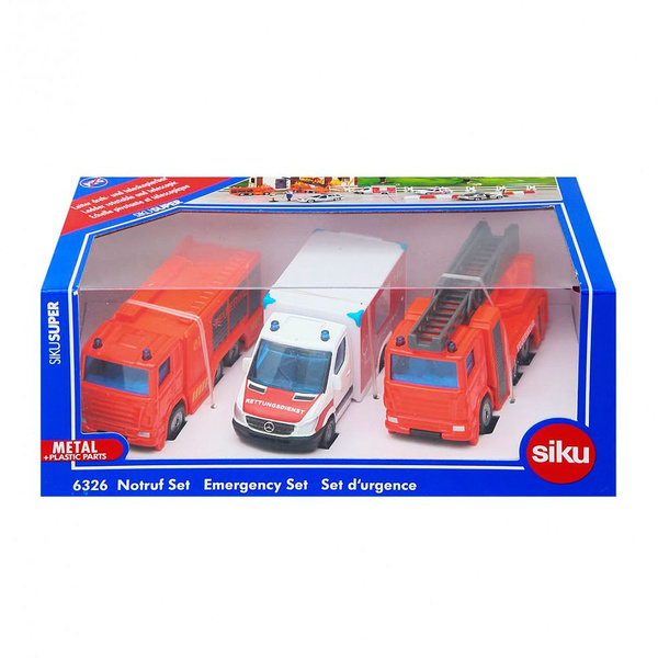 Siku Набор Экстренная помощь купить на OZON по низкой цене (1953667286)