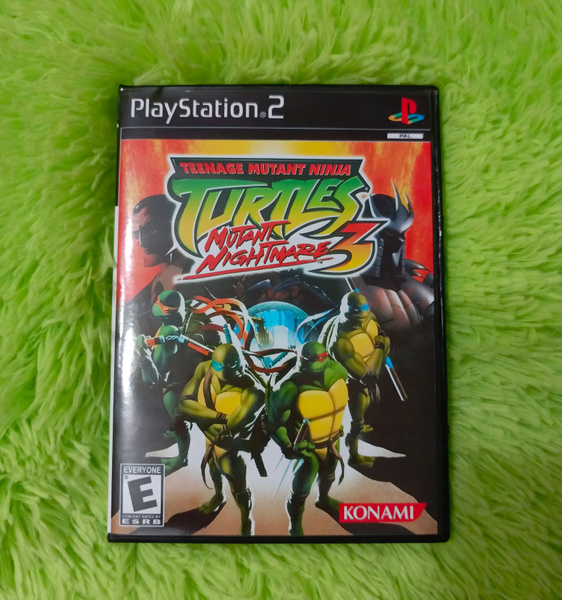 Игра Teenage Mutant Ninja Turtles 3 Mutant Nightmare PS2 (PlayStation 2 ...