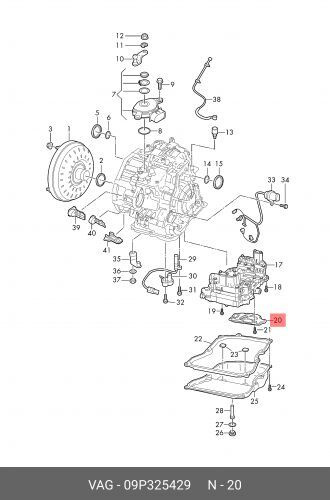 Фильтр масляный VAG (VW/Audi/Skoda/Seat) АКПП VAG^09P325429 - купить по ...