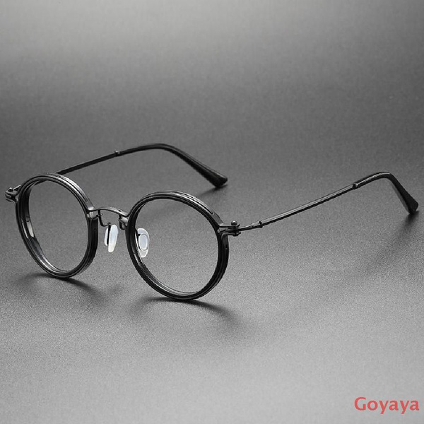 Японская ретро-оправа для очков в круглой оправе купить на OZON по ...
