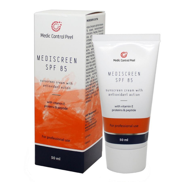 Солнцезащитный крем МЕДИСКРИН / MEDISCREEN SPF 85 50 мл. Medic Control Peel купить на OZON по ...