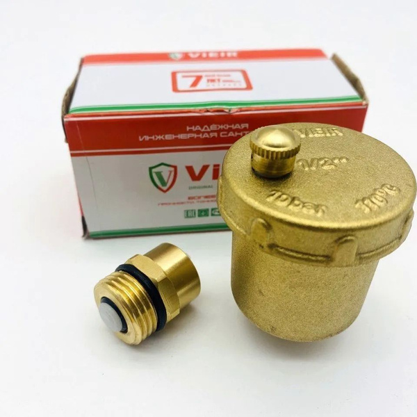 Воздухоотводчик 3/8 с обратным клап (PF503) ViEiR купить на OZON по низкой цене (1735560674)