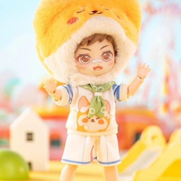 SIMONTOYS, Пушистая подвижная, суставная кукла, 12 мин. BJD(Shiba Inu Sharp Boy) купить на OZON ...