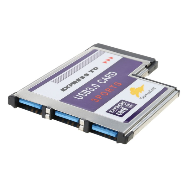 54 мм для Express Card 3-портовый адаптер USB 3.0 для ноутбука ...