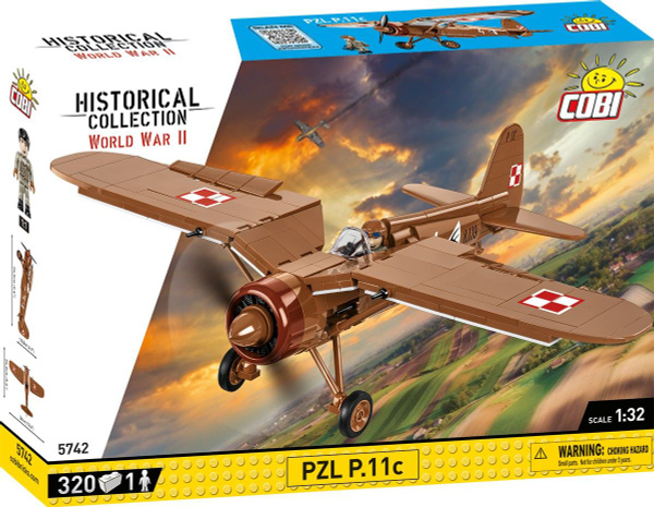 Конструктор COBI PZL P.11c купить на OZON по низкой цене (1744910689)