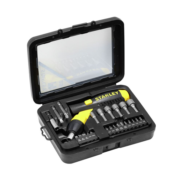 Набор 0-63-022 отвертка с храповым механизмом с вставками 25 предметов ...