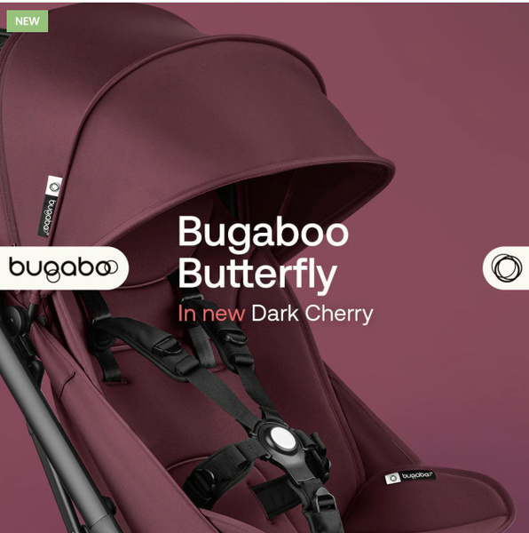 Прогулочная коляска Bugaboo Butterfly цвет Dark Cherry купить на OZON ...