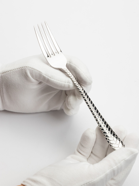 Вилка, столовая, Daniks, Plait, из нержавеющей стали, 3 предмета купить на OZON по низкой цене ...