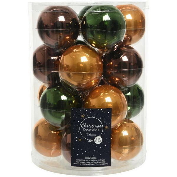 Набор ёлочных шаров Kaemingk, диаметр 6 см, купить c доставкой на OZON по низкой цене (1757284736)