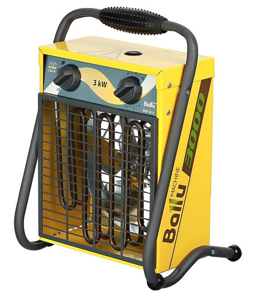 Пушка тепловая электрическая 3 кВт Ballu BHP-M-3 прямого нагрева купить на OZON по низкой цене ...