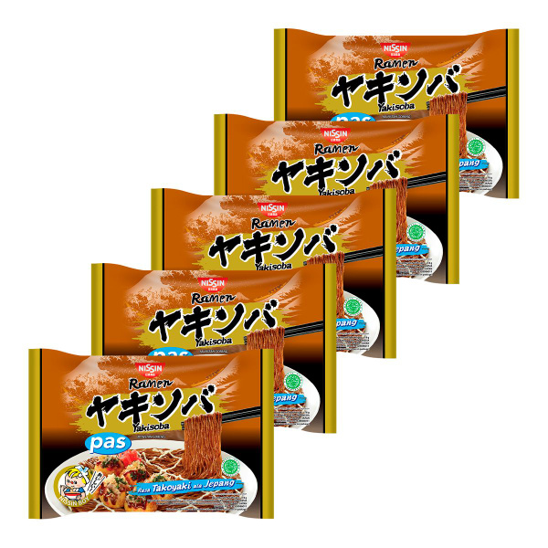 Лапша быстрого приготовления Japanese Style Якисоба Nissin, пачка 76 г х 5 шт купить на OZON по ...