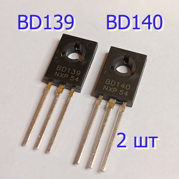 Транзистор BD139 BD140 пара купить на OZON по низкой цене (1662166386)