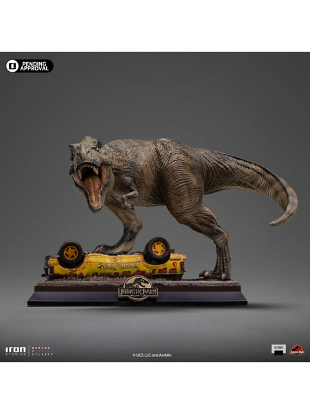Характеристики Фигурка T-Rex Attack - Jurassic Park - Icons - Iron ...
