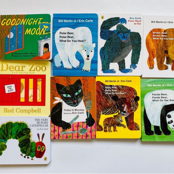 dear zoo,brown bear,the very hungry caterpillar(Комплект из 11 томов ...