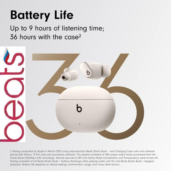 Наушники Bluetooth для Beats Studio Buds+ TWS купить на OZON по низкой ...