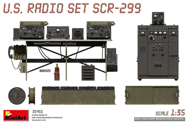 Miniart 35455 1/35 Набор радио U.S. Radio Set SCR-299 купить на OZON по ...