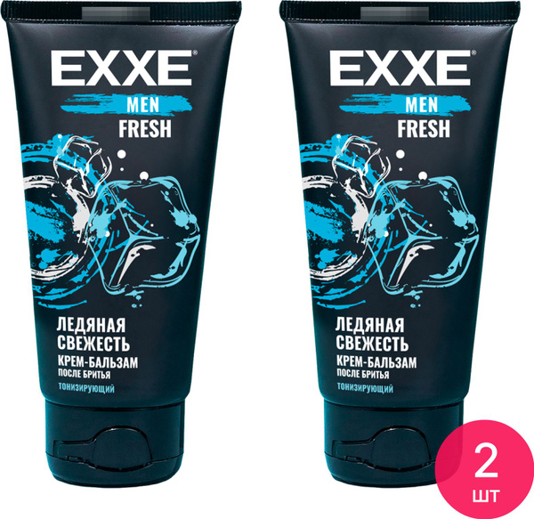 EXXE Men Fresh Ледяная Свежесть Крем-бальзам после бритья мужской для ...