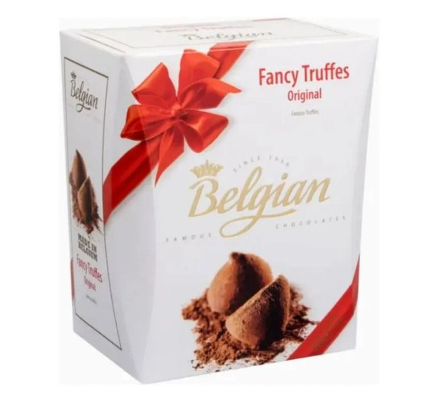 Конфеты Belgian Fancy Truffes Original, 200 г Бельгия купить на OZON по ...