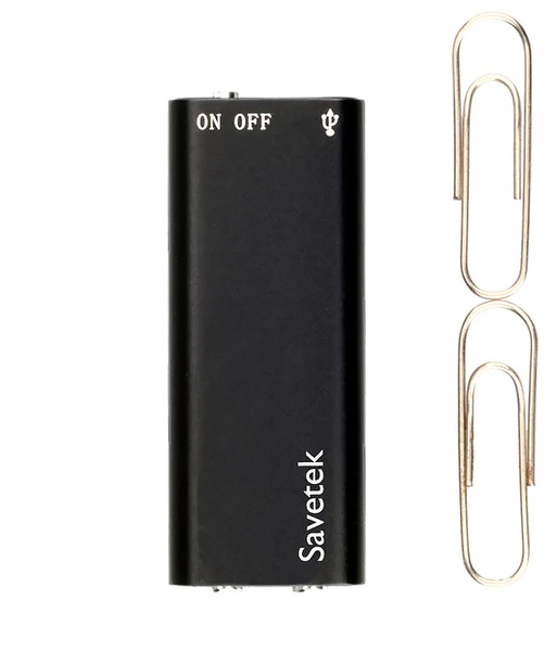Компактный цифровой диктофон Savetek GS-R01S 8GB купить на OZON по ...