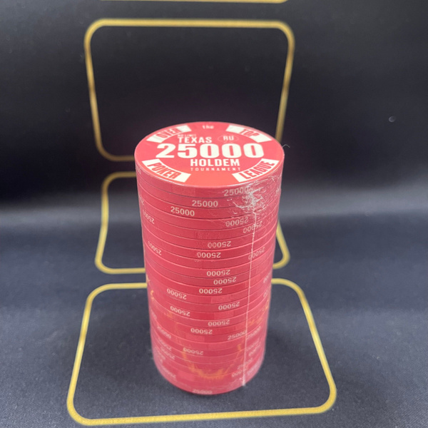 Керамические фишки PL - номинал 25000 - 25 штук купить на OZON по низкой цене (1804083277)