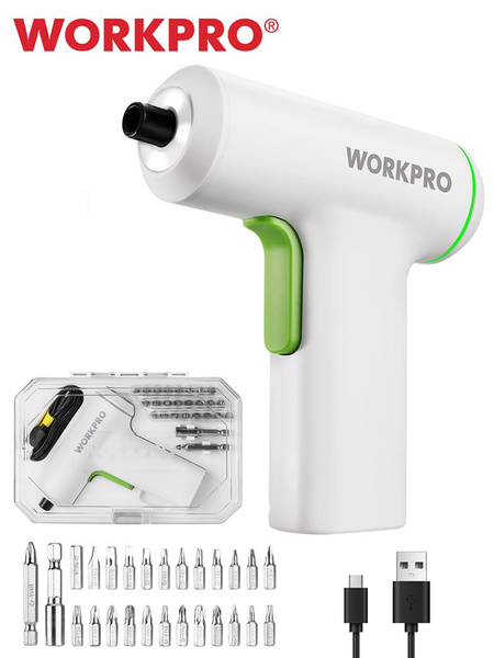 Набор электрических аккумуляторных отверток WORKPRO 3,6 В купить на OZON по низкой цене (1817452414)