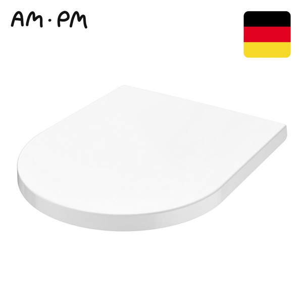 Сиденье для унитаза с микролифтом AM.PM Spirit V2.0 C707858WH белое ...