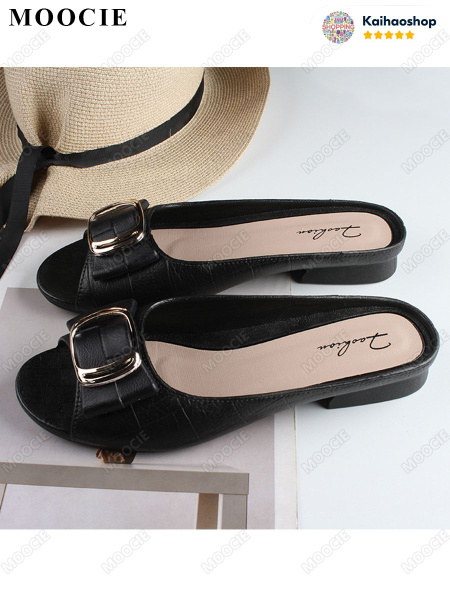 Пантолеты Женский MOOCIE, размер 36, 37 Искусственная кожа Без застёжки Лето купить c доставкой ...