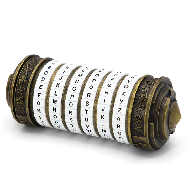 Головоломка Уникальная Металлическая Da Vinci Cryptex White купить на OZON по низкой цене ...