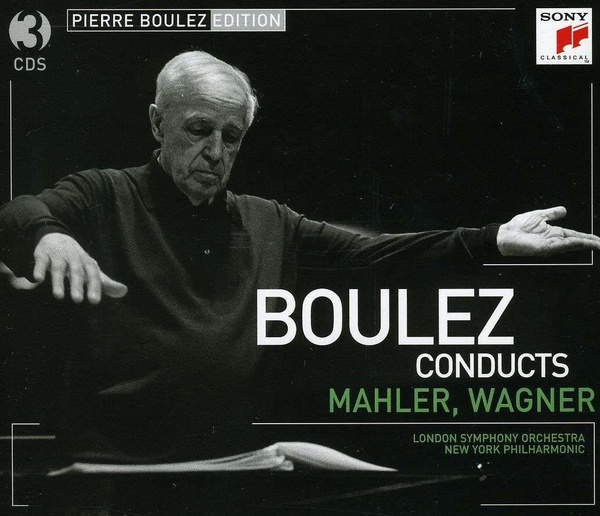 Диск Pierre Boulez Edition (Sony): Gustav Mahler/Richard Wagner (3 CD ...