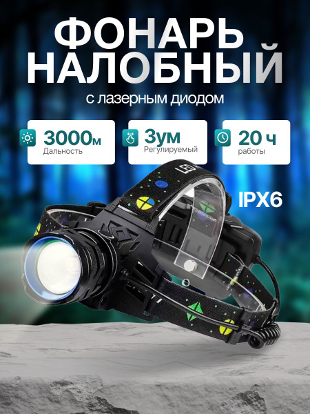 Gotsy Налобный фонарь купить на OZON по низкой цене (2006676803)