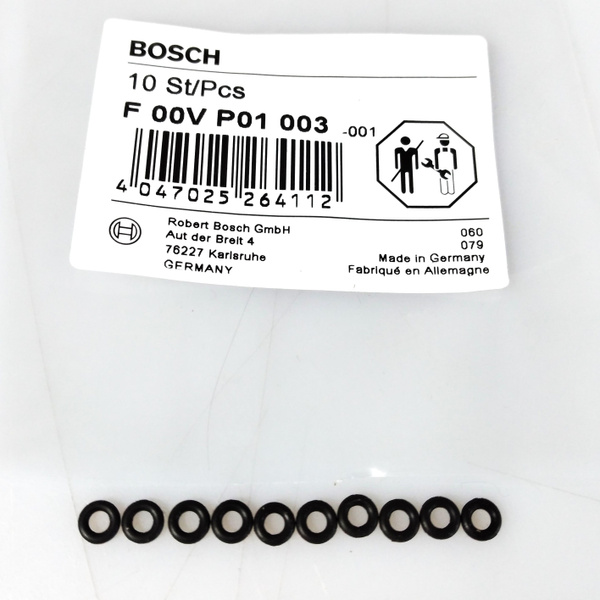 Кольцо уплотнительное топливной форсунки для Bosch F00VP01003 A Q S ...