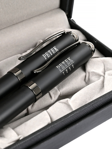 Petek 1855 Набор ручек Гелевая, Шариковая, толщина линии: 1 мм, цвет: Синий, 2 шт. купить на ...