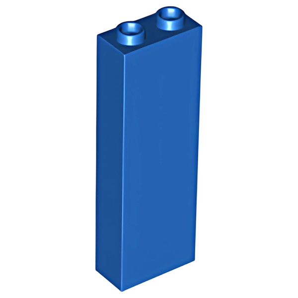 Деталь Lego 2454 Blue (7) version U купить на OZON по низкой цене ...
