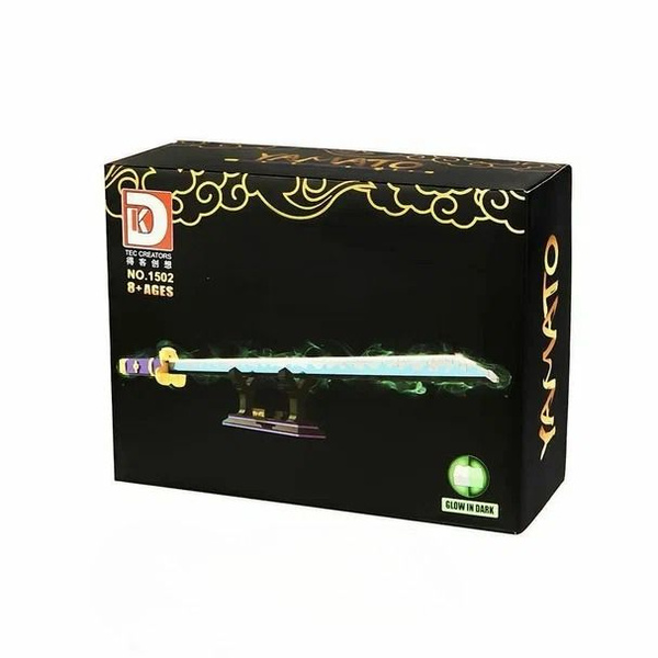 Конструктор аниме Меч фиолетовая катана Roronoa Zoro Enma Yamato Ямато ...