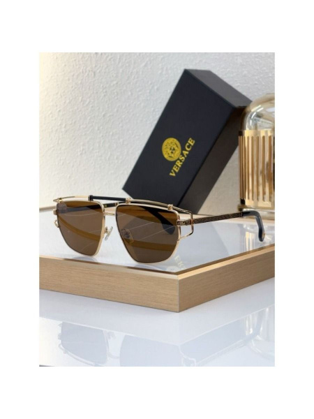 Versace Очки солнцезащитные купить на OZON по низкой цене (1959314896)