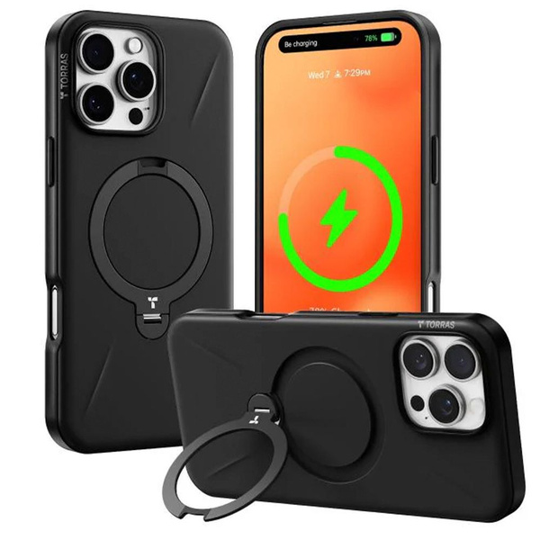 Чехол Torras Ostand Spin Fusion 360 MagSafe для iPhone 16 Pro Max ...