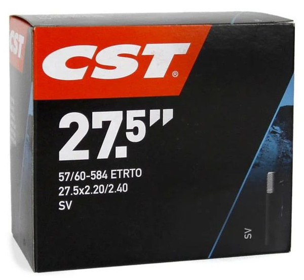 Камера для велосипеда 27.5 CST автовентиль купить на OZON по низкой ...
