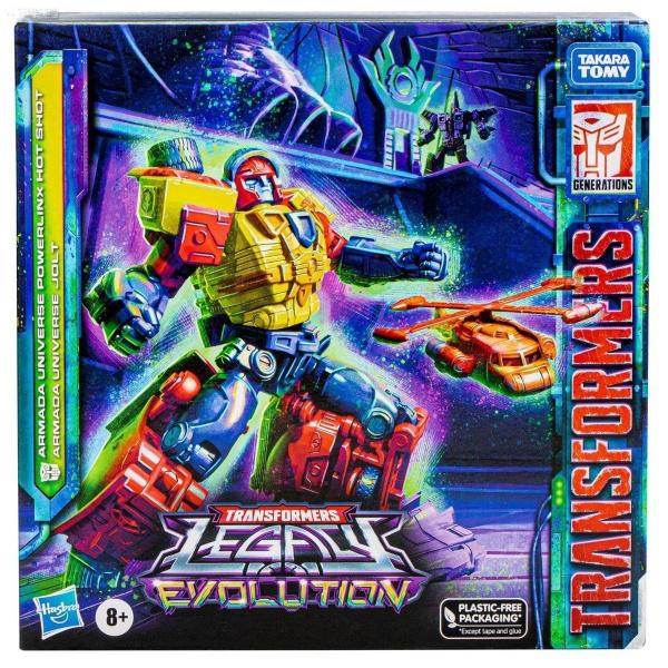Трансформеры игрушки Hasbro Legacy Evolution Armada Universe Powerlinx Hot Shot and Armada ...