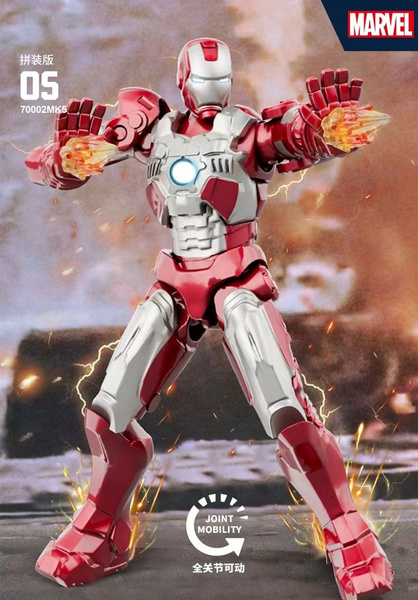 Фигурка 7 см XJ BLOCK Марвел Железный Человек МК5 / Супергерои Мстители ...