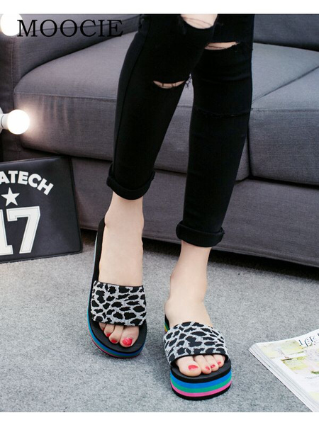 Шлепанцы Женский MOOCIE, размер 38 EVA Толстая подошва Без застёжки Китай Бахрома Лето купить c ...