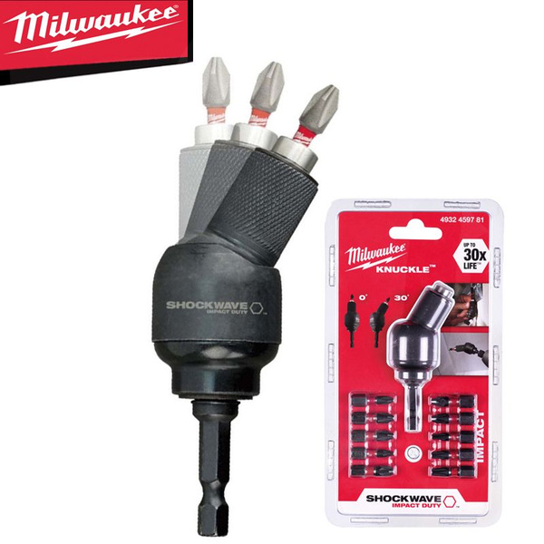 Milwaukee 4932459781 SHOCKWAVE KNUCKLE OFFSET ATTACHMENT Подходит для ...