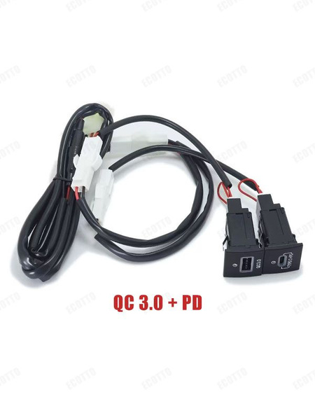 Volkswagen Golf 6 Jetta 5 MK5 Scirocco 06 - 12 QC3.0 C PD USB Быстрое ...