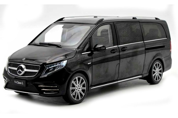 Модель коллекционная Mercedes W447 v-class amg-line V260L 2022 white / мерседес в-класс белый ...