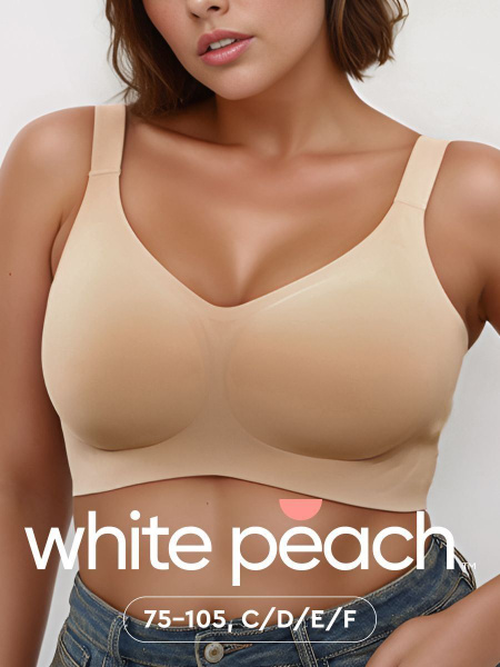 Бюстгальтер Женский бесшовный, размер 75C, 75D бежевый Нейлон, Поролон Китай Крючки шов сзади ...