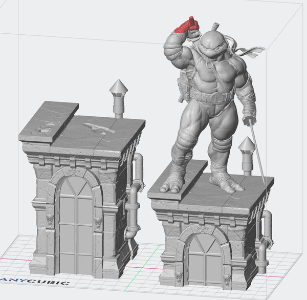 Фигурка Леонардо Черепашки-ниндзя TMNT 21см, CA3D Studios купить на ...