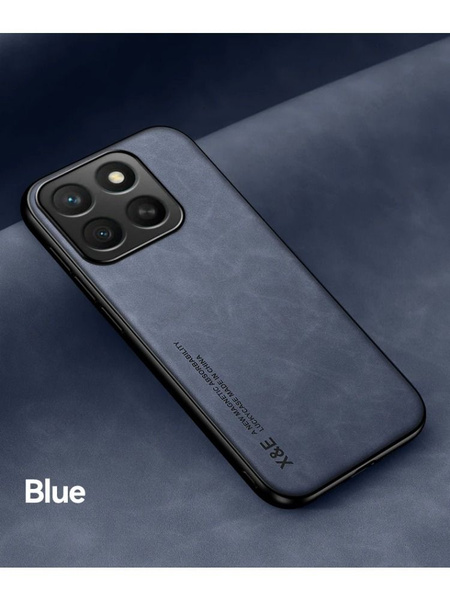 Мода кожаная Funda для Honor X8C Case Ультра тонкий автомобильный ...