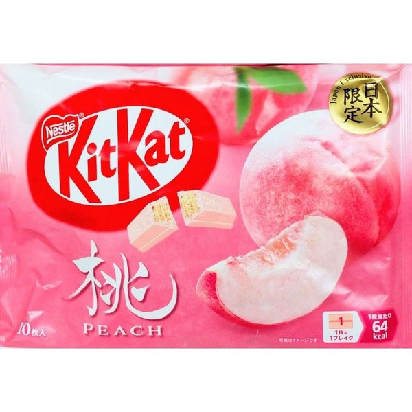 KitKat Peach. Японский КитКат Персик. Лимитированный купить на OZON по низкой цене (1947418243)