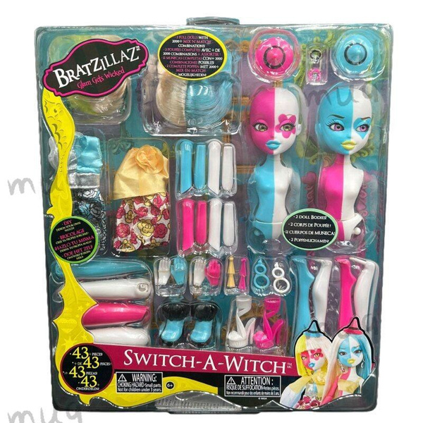 MGA Bratzillaz Switch-A-Witch Doll Double Pack Братц Модная кукла ...