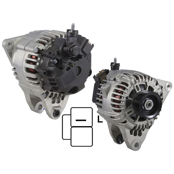 Генератор для Хендай Туссан 1 2004-2010, Hyundai Tucson 1 генератор SAT ...