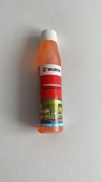 Wurth Жидкость стеклоомывателя Концентрат, 0.032 л, 1 шт. купить на ...